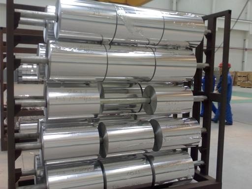0.0065 micron Aluminum Foil Roll With Small Rolls In Wooden Case