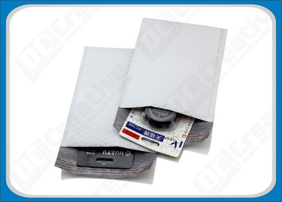 Waterproof White Co-ex Multi-layers Poly Bubble Envelopes , Poly Shipping Envelopes