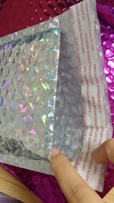 Best selling metallic bubble mailers