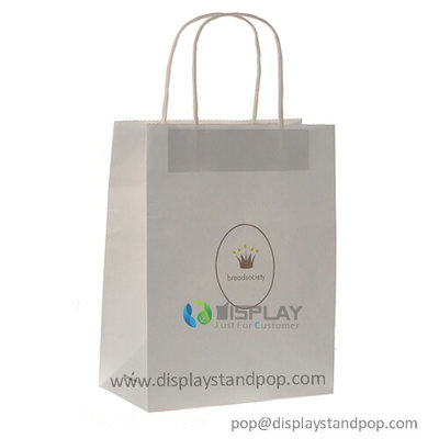 JC Kraft Paper Shopping Bags with Twisted Handles