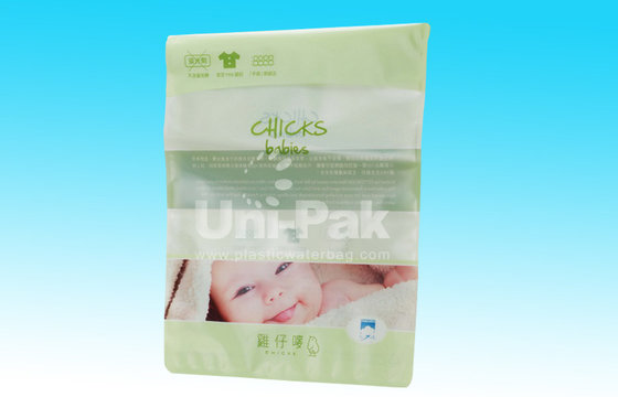 PET / CPP Plastic Clothing Packaging Bags With Zipper Lock , Hermetic Bag