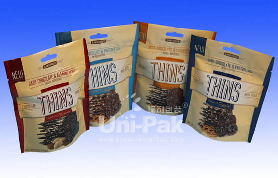 Reclosable Snack Food Packaging Bags BPA Free For Chips , Food Grade