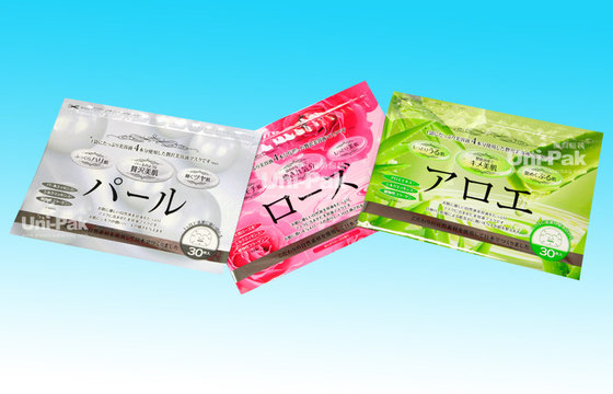 Colorful Heat Seal Foil Bags For Mask , Moistureproof Vacuum Sealed Bags