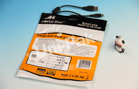 PET / CPP Laminated Anti Static Bags Scratch Proof For Packaging