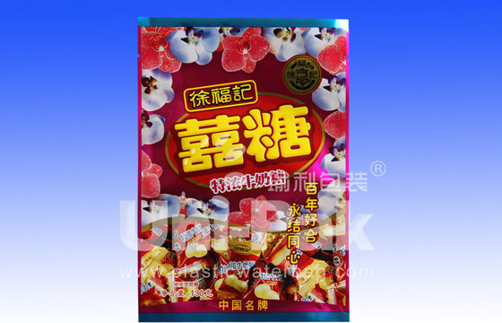 Vivid Print Laminated Material Customized Eco-friendly Snack Food Packaging Bags