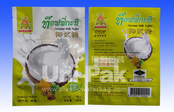 Vivid Print Laminated Material Customized Eco-friendly Snack Food Packaging Bags