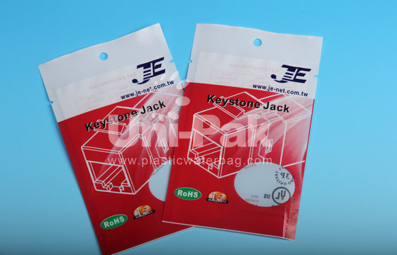 Electronics Plastic Anti Static Ziplock Bags Light Weight Eco-friendly
