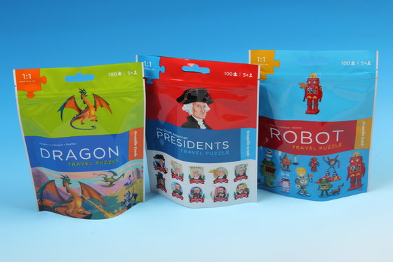 Zip Lock Packaging Bags For Toy , plastic toy packaging bag