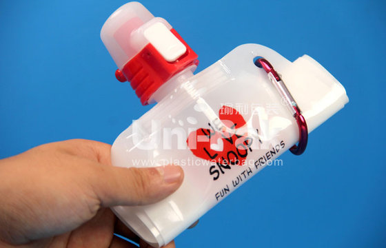 Standing Up Reusable Collapsible Water Bag BPA Free With Spout