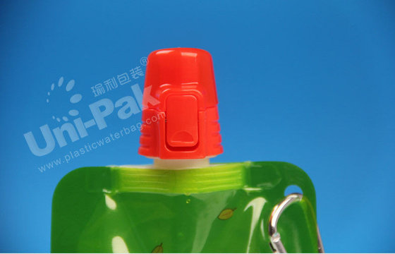 Colourful Recyclable Collapsible  Water Bag With Spout For Baby Food
