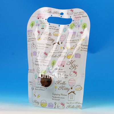 3L Foldable Outdoor Water Container Biodegradable Stand Up With Spout