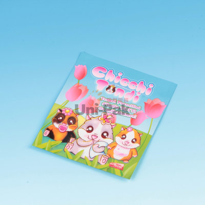 Transparent OPP Plastic Printing Bags Non-toxic Zipper / Adhesive Tape