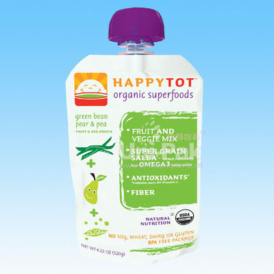 BPA Free Customize Printing Squeeze Baby Food Pouch Ecofriendly Food Grade