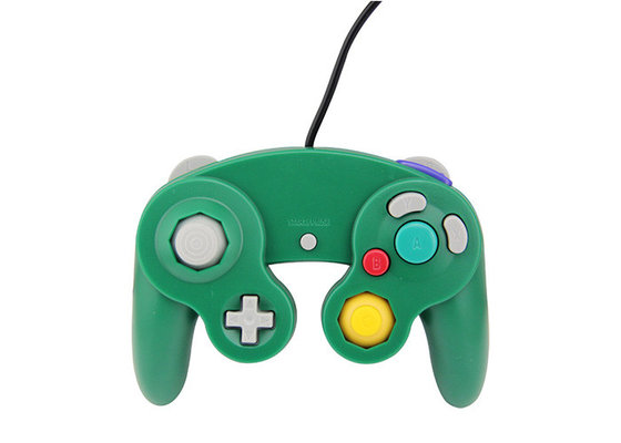 USB Wired Computer Video Game Controller Green Color Analog C Stick With Steel Shaft 