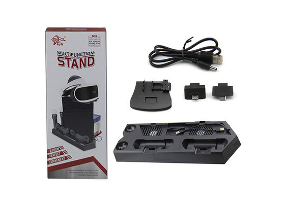 Durable Video Game Console Accessories Universal Game Disk Storage Tower With Console Cooling