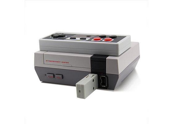 2.4GHz Wireless SNES Game Controller HONSON Gary Color ABS Materials LED Indication