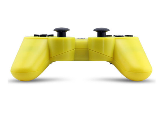 Yellow Ps3 Wireless Game Controllers Bluetooth Handle Support Lithium Battery Charging