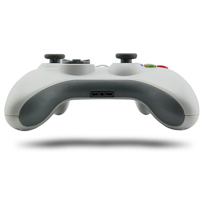 Wired Gamepad XBOX 360 Game Controller White Color Two Vibration Feedback Motors