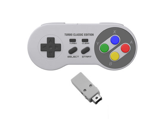 Wireless Bluetooth SNES Game Controller ABS Plastic Material Turbo Classic Edition