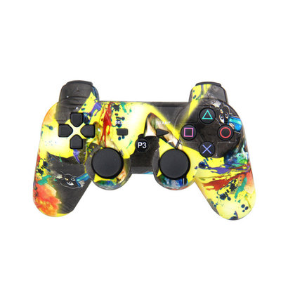 ABS Material Bluetooth Game Controller , Ps3 Controller Joystick Pressure Sensitive Buttons
