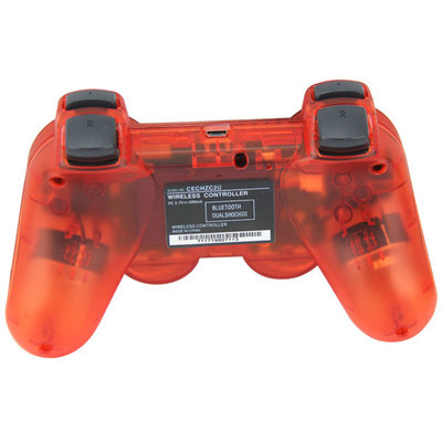 PS3 Playstation Game Controller Assorted Transparent Colors 3 Months Warranty