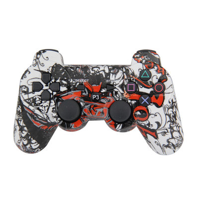 Pressure Sensitive Trigger Buttons PS3 Gamepad Bluetooth Wireless Joystick For PC
