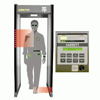 Multi Zone Archways Walk Through Security Metal Detectors 90 - 240vac