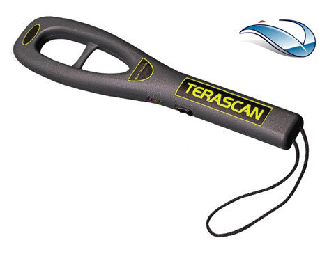 Rugged High Impact Portable Metal Detector , Low Voltage Hand Held Metal Detector Wand