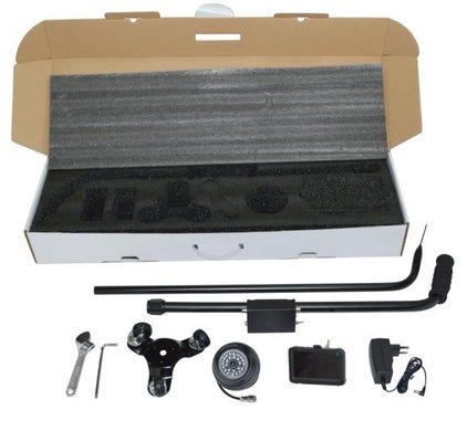 4.3 inch LCD screen under vehicle surveillance security system with 120 degree view angle