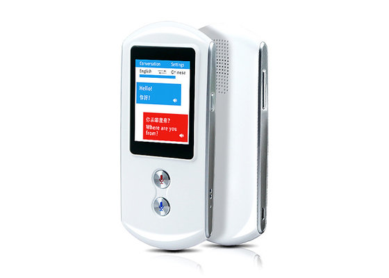 Two Way Portable Voice Translator 129*59.2*12.6mm With 2.4 Inch TFT Display
