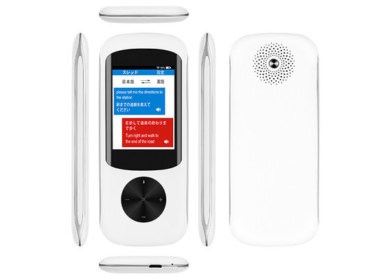 White Instant Audio Translator Multi Language For Global Travel / Business