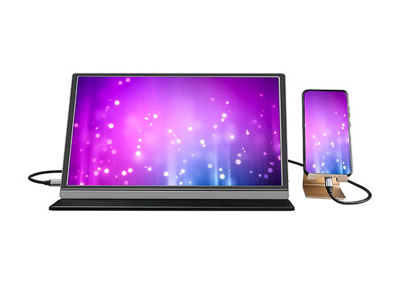 DC 5V 2A 15.6" Laptop Portable Monitor 1920x1080 Multiple OSD Language