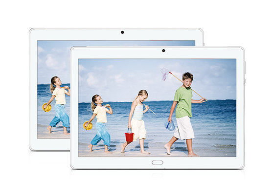 White Color Glasses Free 3D Tablet PC Built In 3.7V 7200mAh Li Polymer