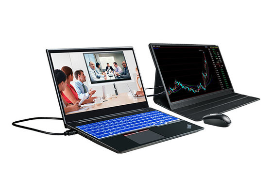 Narrow Bezel IPS Screen 13.3" Portable Monitor , Portable Monitor For Mobile Phone
