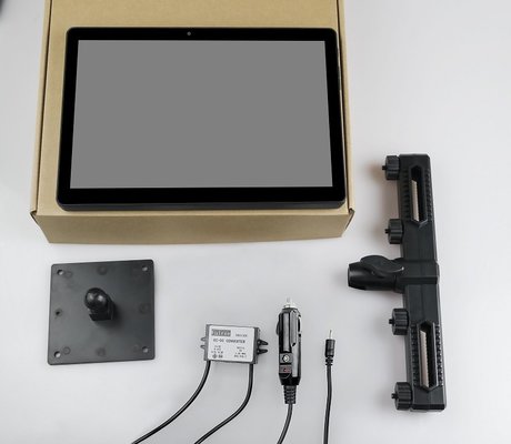 10.1 Inch Taxi Advertising Screens Android Car Headrest LCD Monitor For Advertising