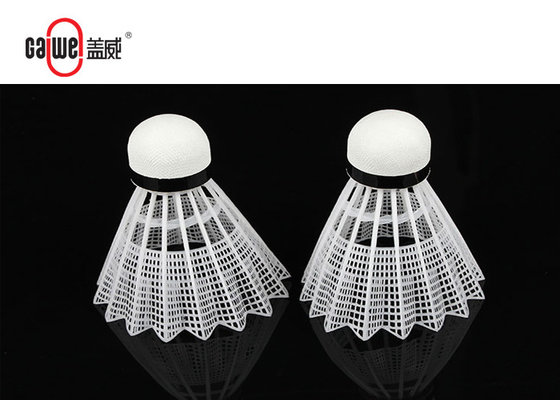 Formed Plastic Badminton Shuttlecock For Training / Match Customized Color