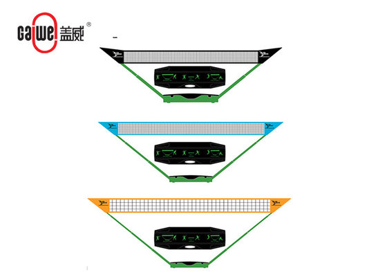 Durable All In One Badminton Set , Outdoor Gigantic 3 In 1 Net Set For Kids