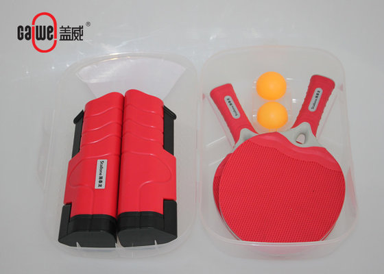 Durable Indoor Portable Table Tennis Set For Sports PP / TPE Material Colorful