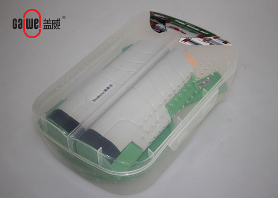 Green Kids Table Tennis Set , Waterproof On The Go Ping Pong Travel Set