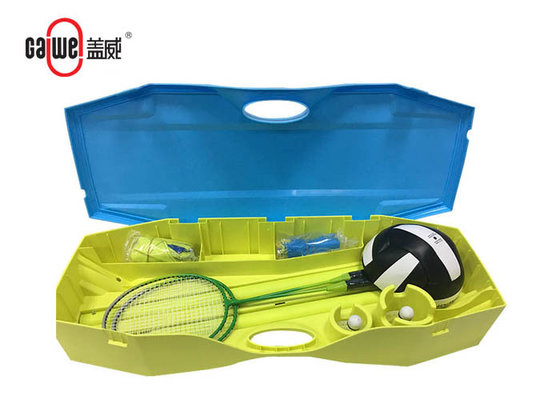 heavy duty badminton set Multi Function 3 In 1 Badminton Set With Easy Portable Box