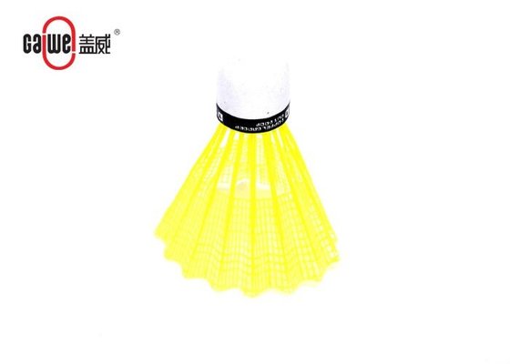 Gift Plastic Badminton Shuttlecock For Outdoor Play Water Resistant Easy To Clean