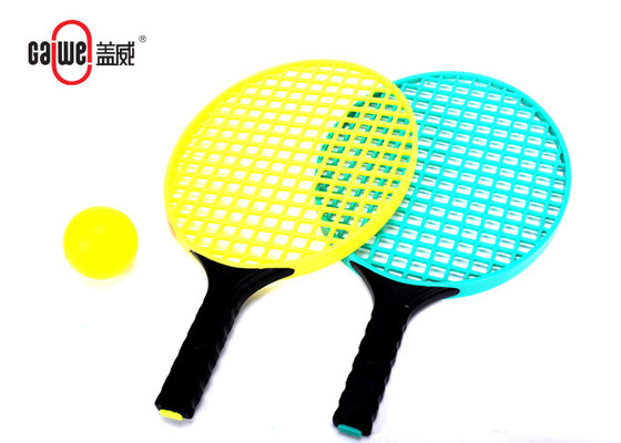 Waterproof Gift Plastic Tennis Racket For Children Hand Gum Protection