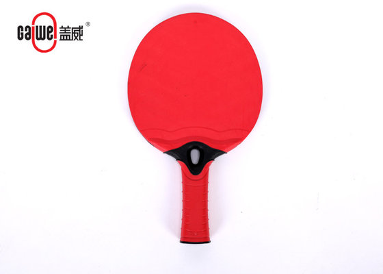 Red Rubber Tabletop Table Tennis Set Waterproof High Performance For Outside
