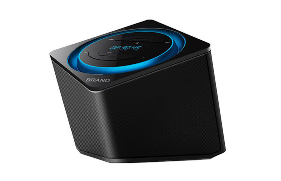 Wifi FM Radio Bluetooth Stereo Speakers Hands-free Calls For Any 3.5mm Audio
