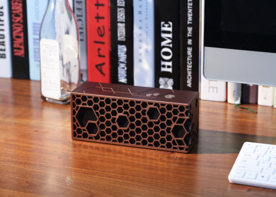 USB Charging Portable boombox bluetooth stereo speakers with CSR4.0 Hi - Fi sound
