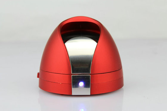 Paired Red DC 5V Hambourger Hands Free Bluetooth Speaker With Hi-Fi Stereo For MP3 / IPAD / Notebook