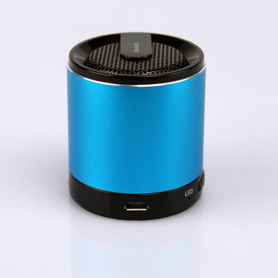 Pull Tab Blue, Red Hands Free Bluetooth Speaker / Bluetooth Stereo Speaker For Mobile Phone, Cellphone