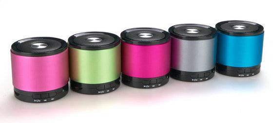 Colorful RF Wireless Portable Bluetooth Speakers / Wireless Car Speakers With TF Card For Mobile Phone / Cellphone