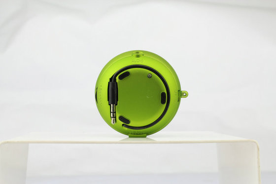 Hamburger Portable Speakers For Cell Phones / DC 5V Rechargeable Speakers For 3.5mm Socket