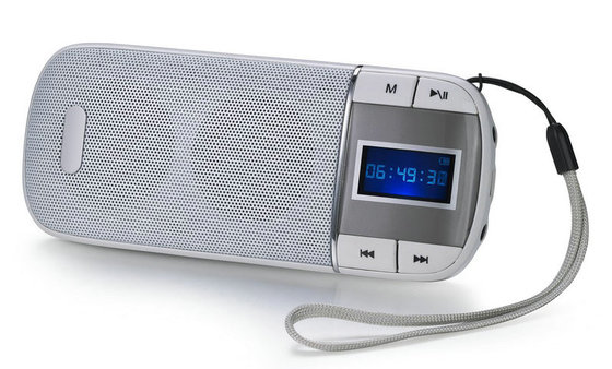 Outdoor LED Lyrics Function Portable Speakers With SD Card / Speaker With FM Radio For Iphone